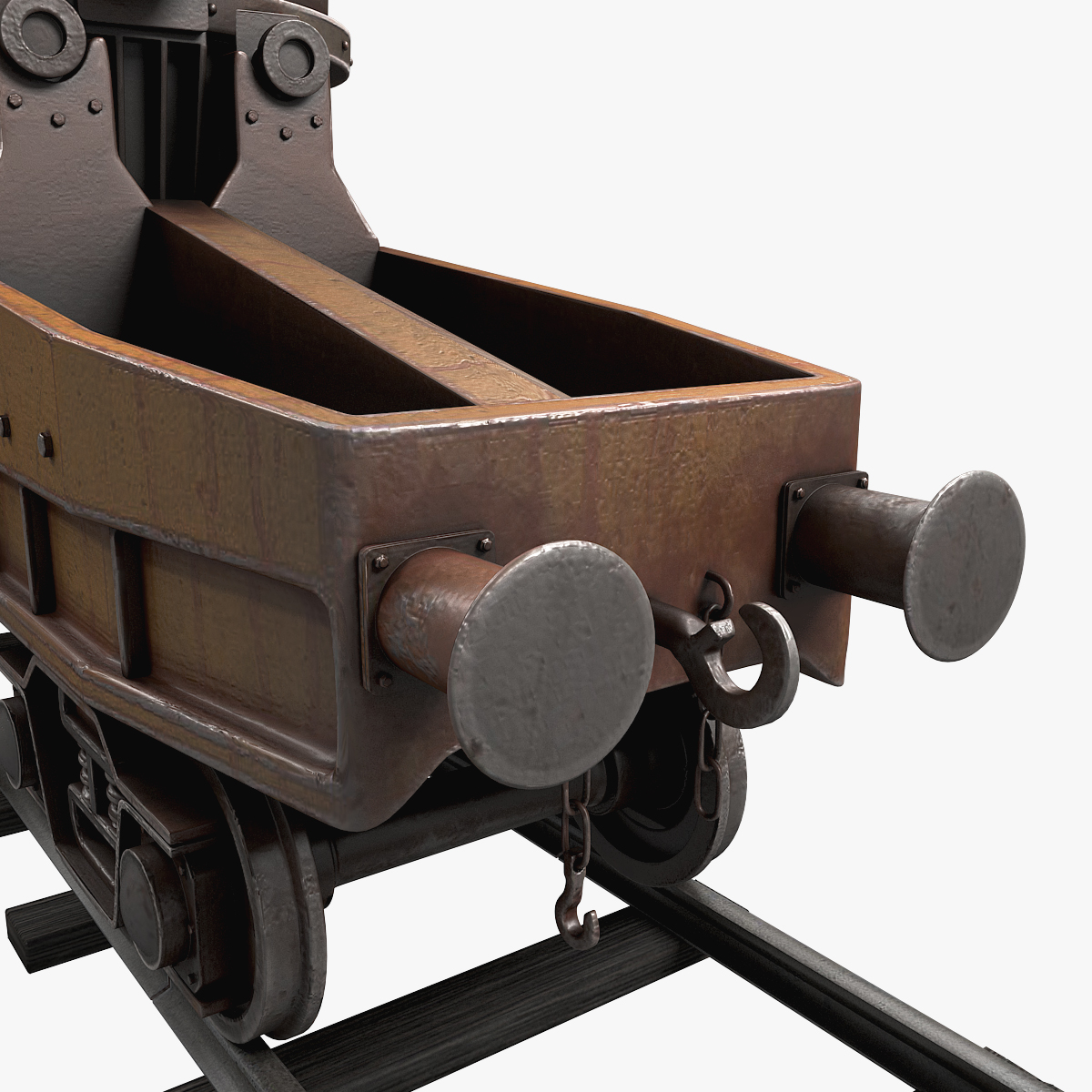 hot metal ladle transfer 3d max