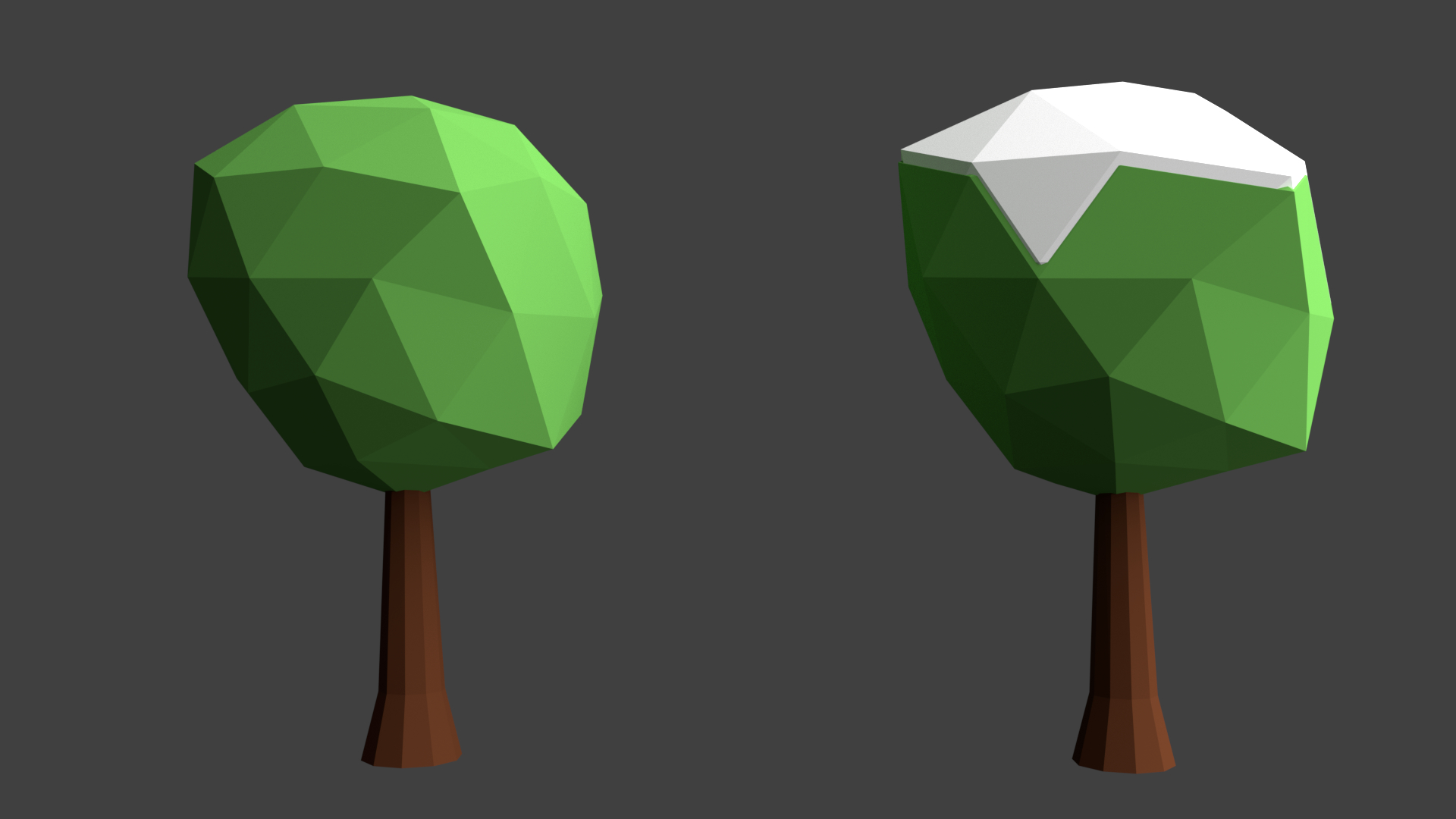 normal trees 3d 3ds