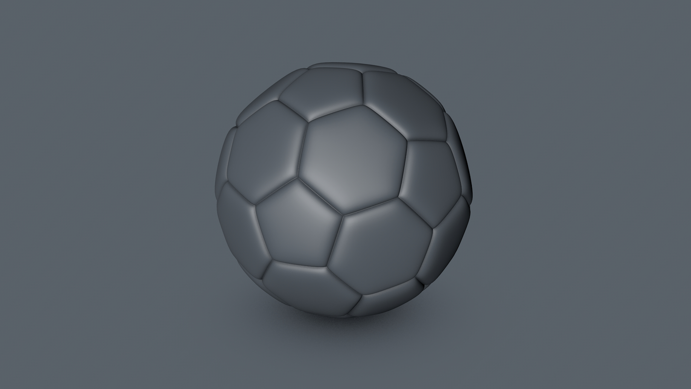 handball ball 3d c4d