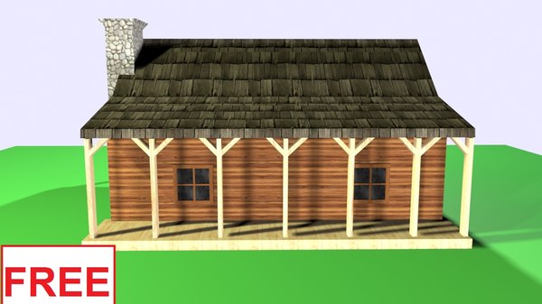 Free 3D Cabin Models | TurboSquid
