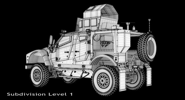 3d max m-atv oshkosh