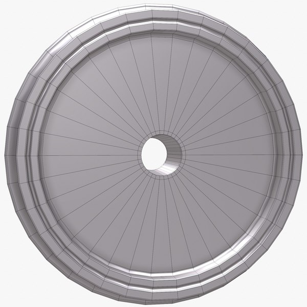 train wheel 3d obj