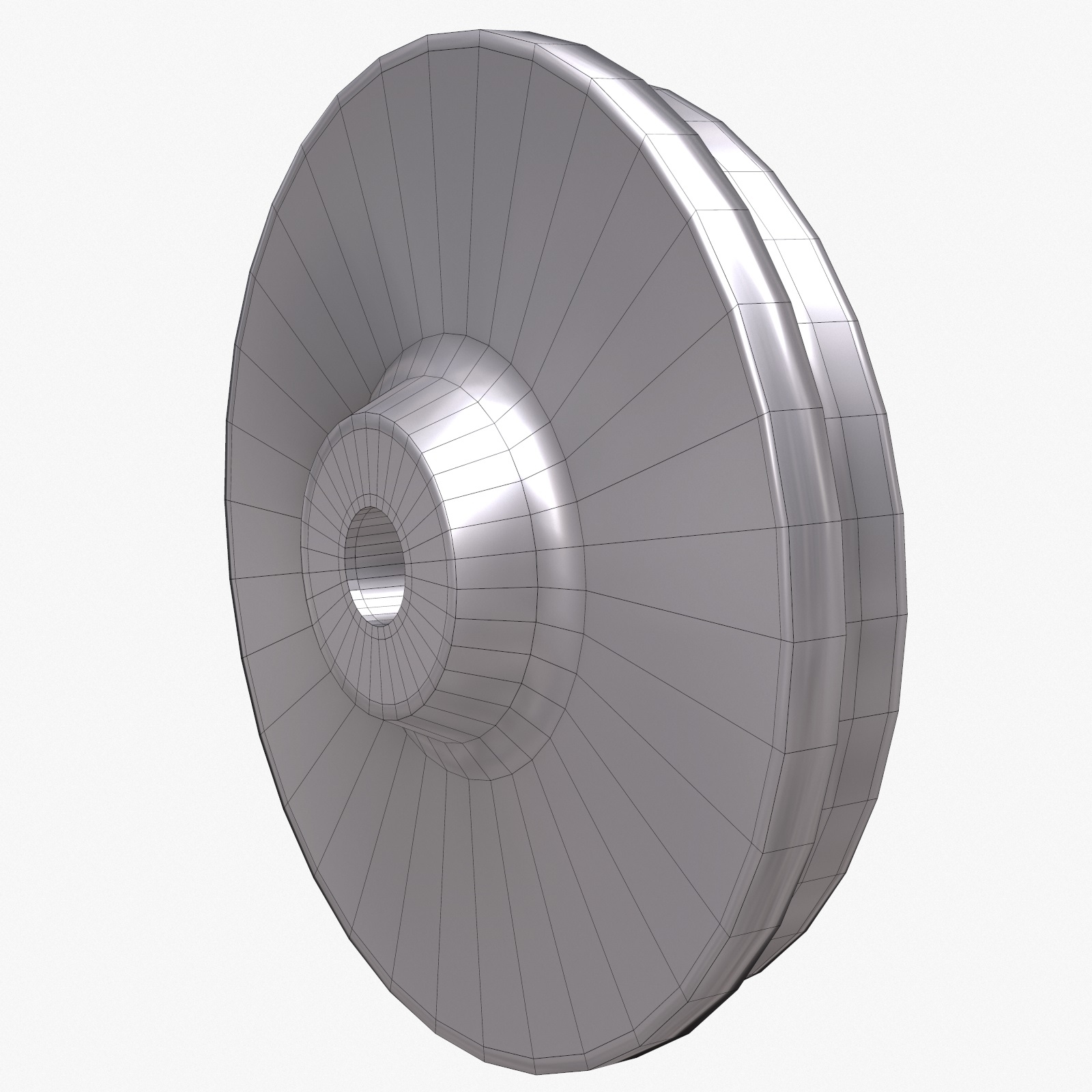 train wheel 3d obj