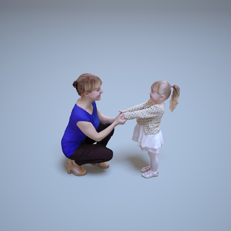 human new body 3d model