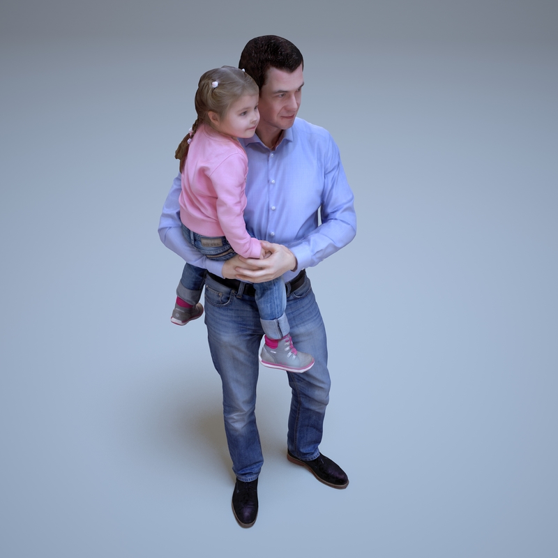 human new body 3d model