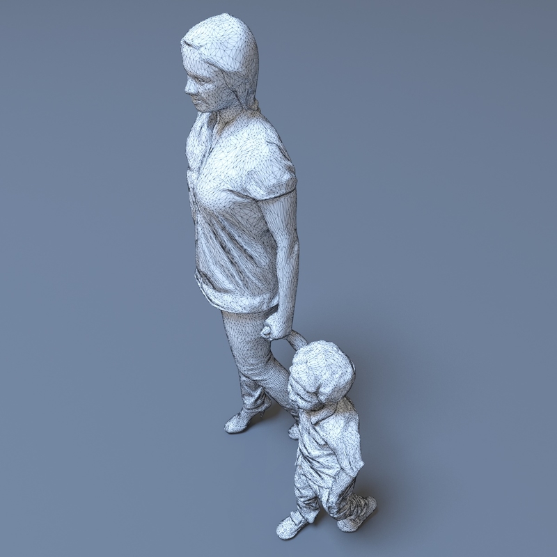 human new body 3d model