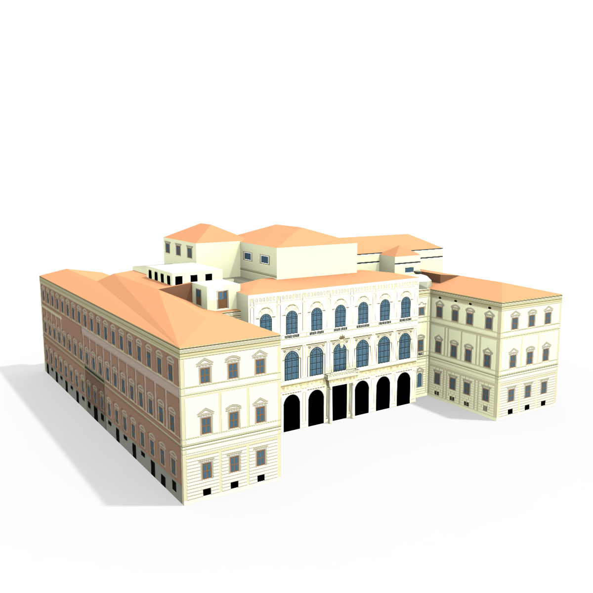 palazzo barberini 3d 3ds
