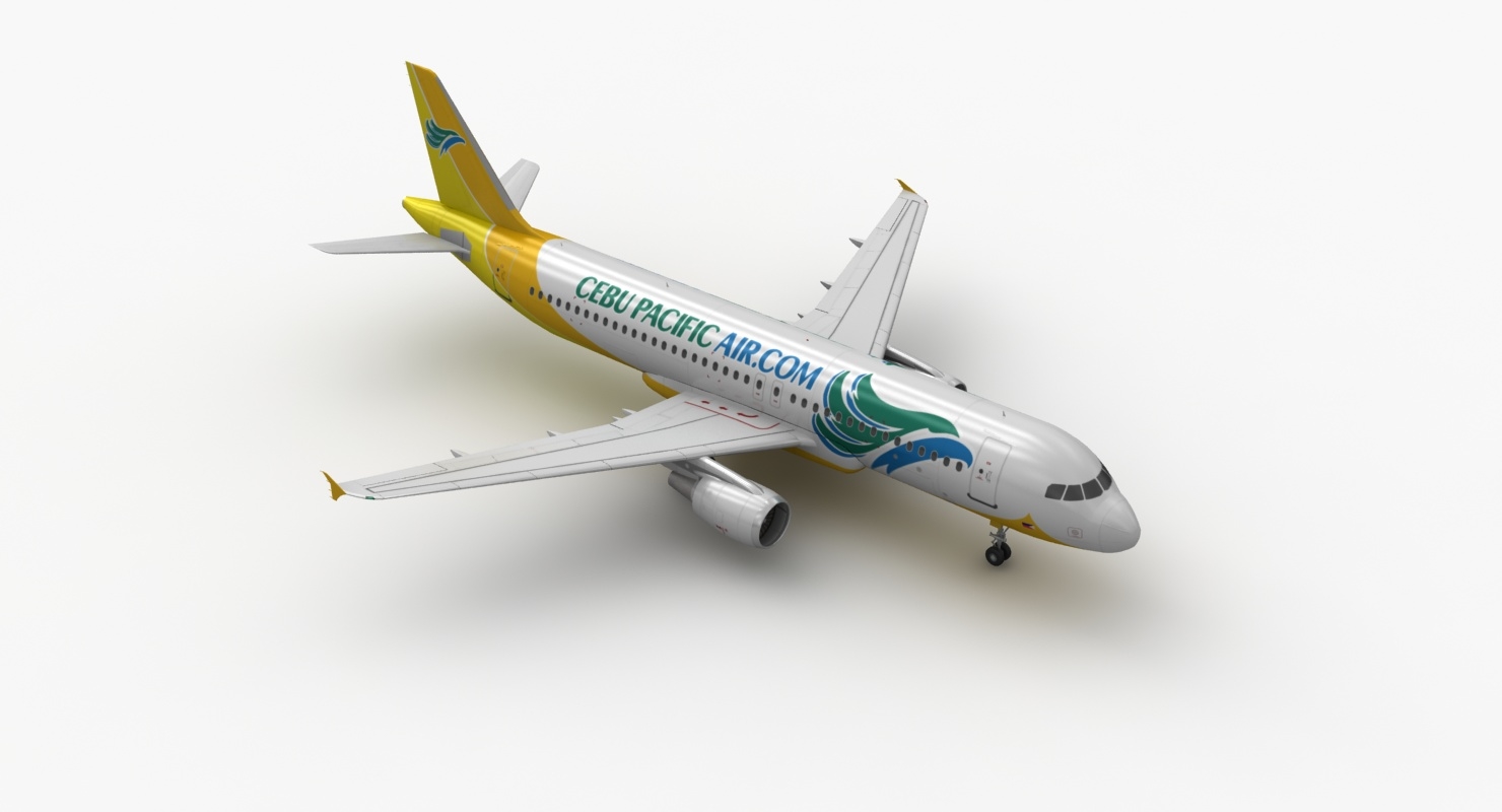 3d airbus a320 cebu pacific