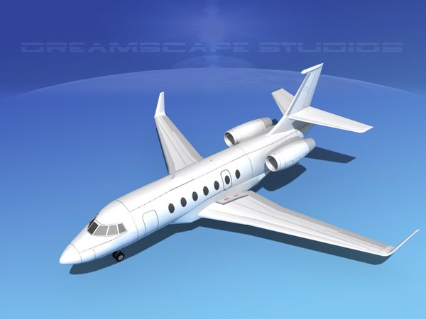 3d turbines falcon dassault 2000 model