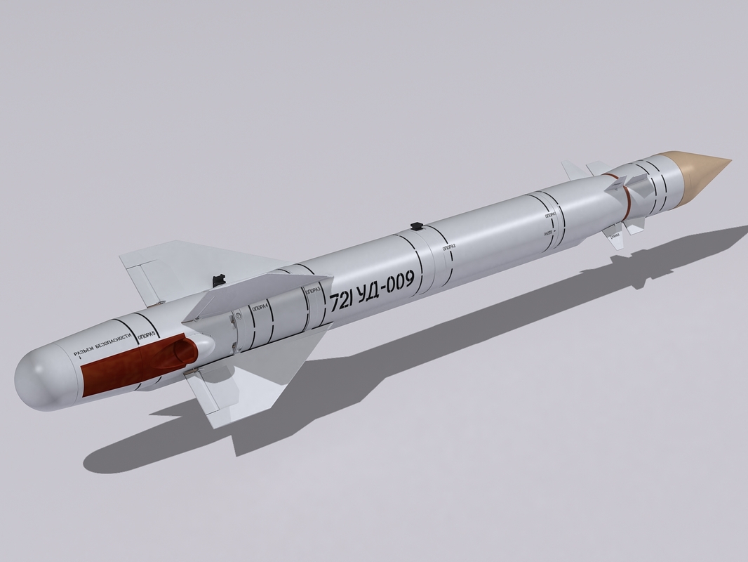 Kh-25MP 미사일. 3D 모델 - TurboSquid 1107742