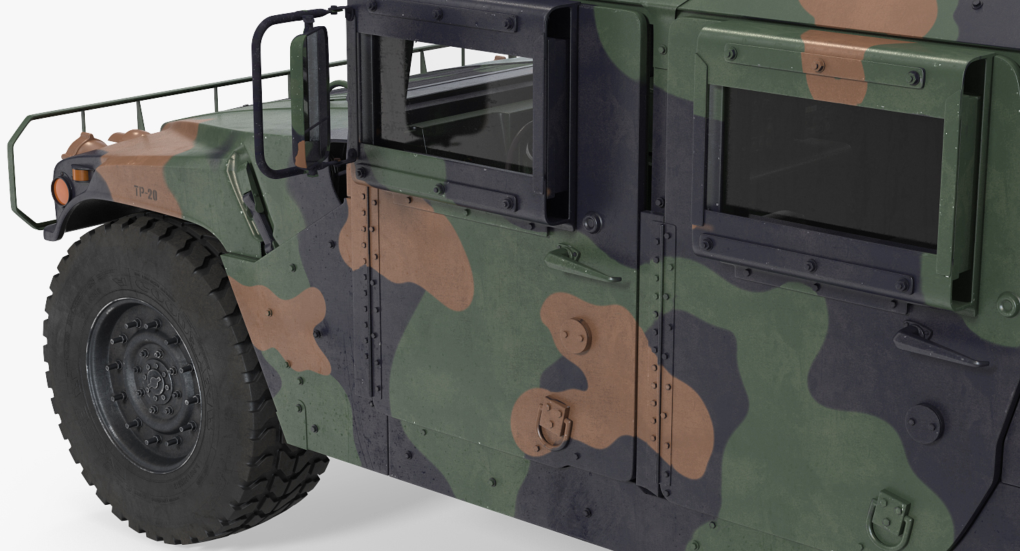 humvee m1151 enhanced armament 3d max