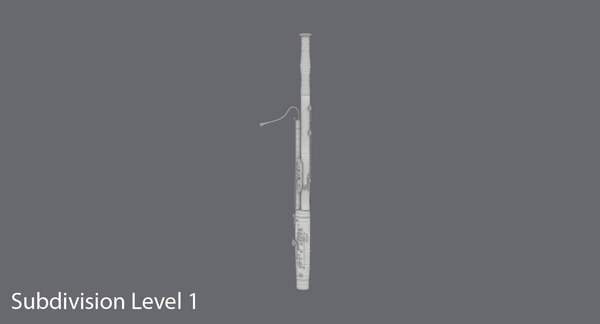 3d bassoon