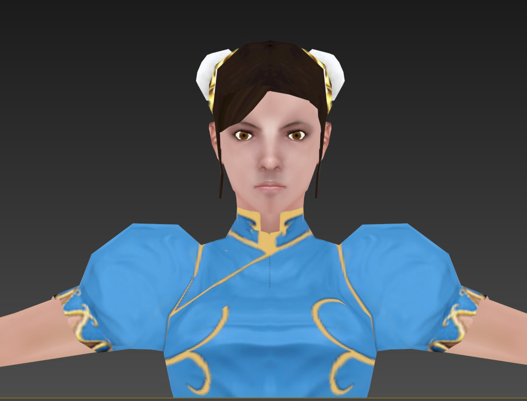 3d chun li model
