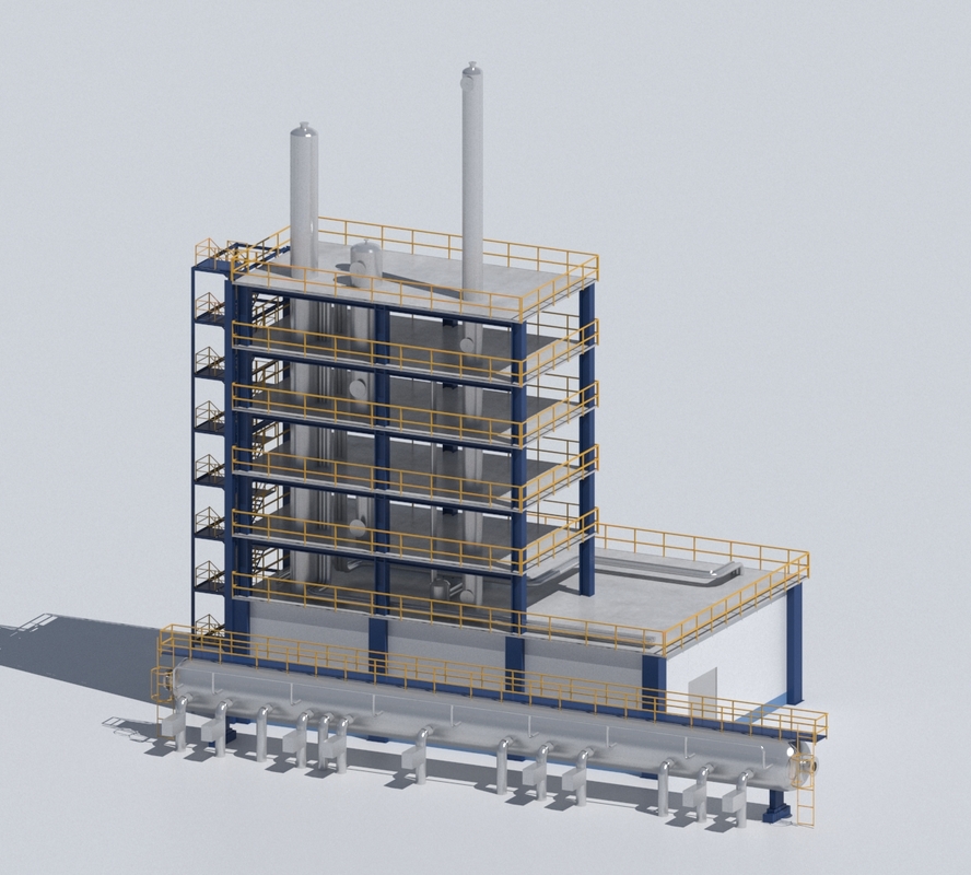 plant pipes 3d model