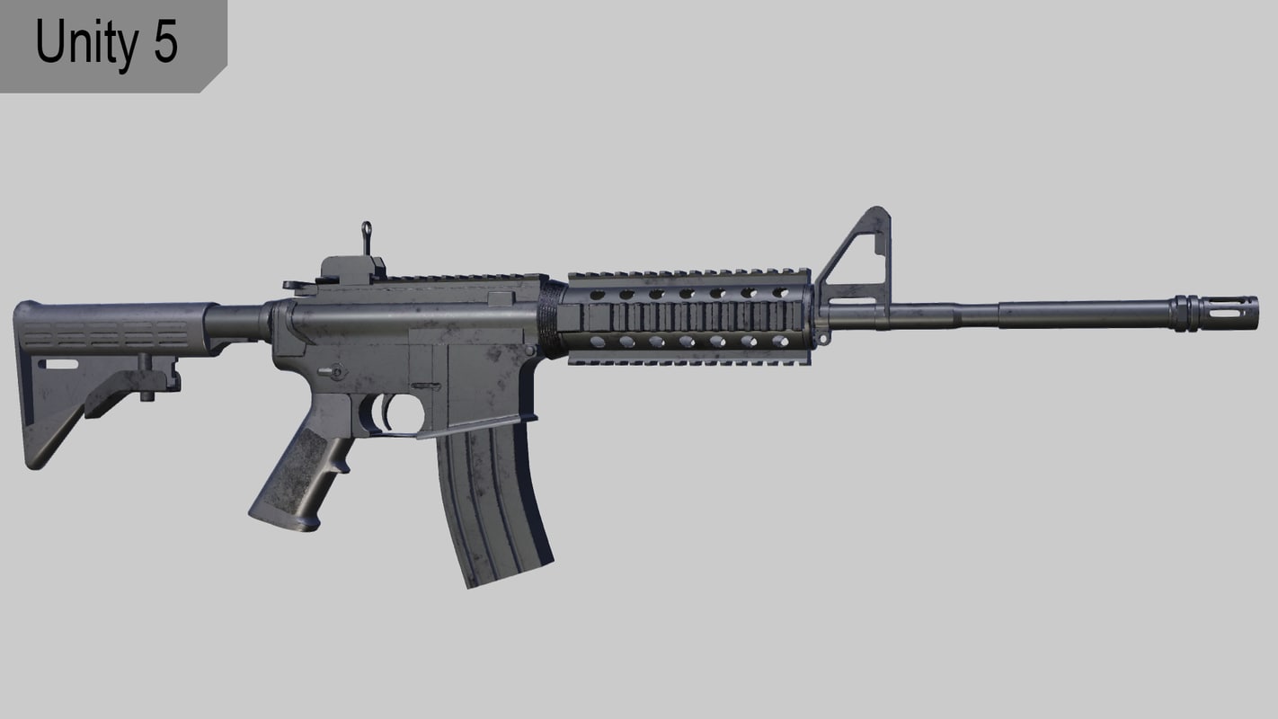 3d model ready m4a1