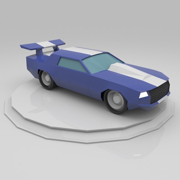 3d racing car model