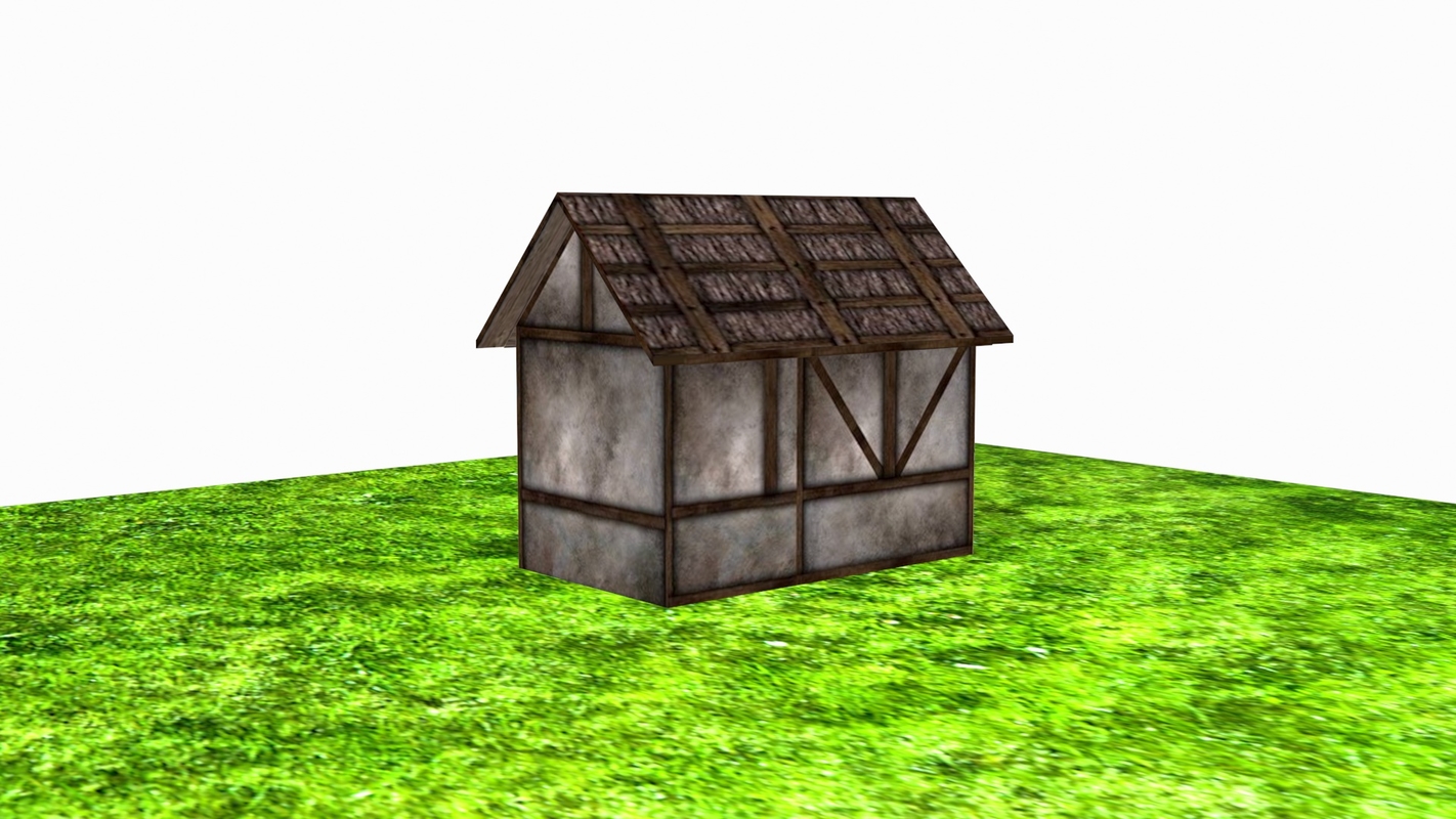 3d model of house l