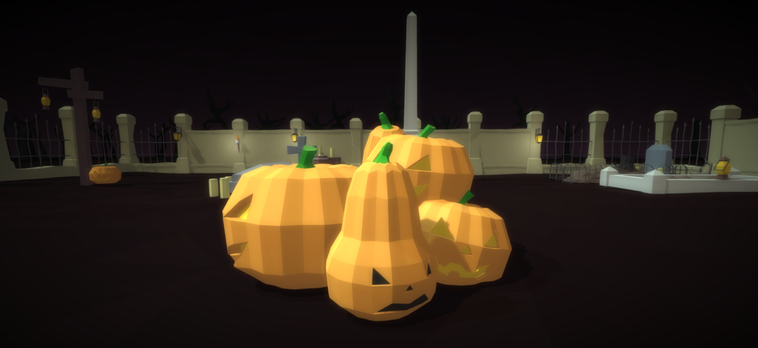art halloween pack 3d model
