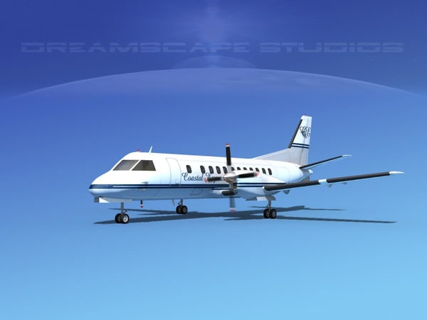 SAAB SF340 해안 고속 3D 모델 - TurboSquid 1109267