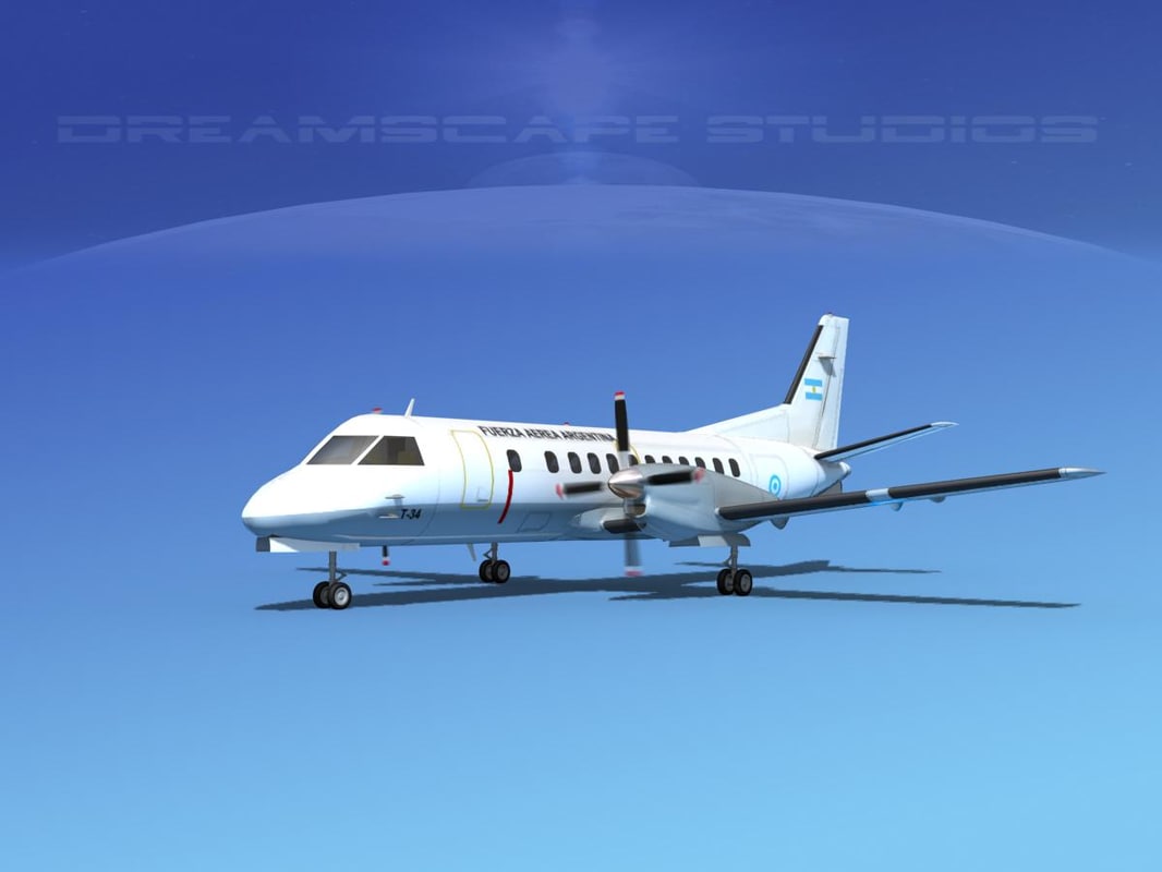 SAAB SF340 Fuerza Aerea Argentina3D模型 - TurboSquid 1109289