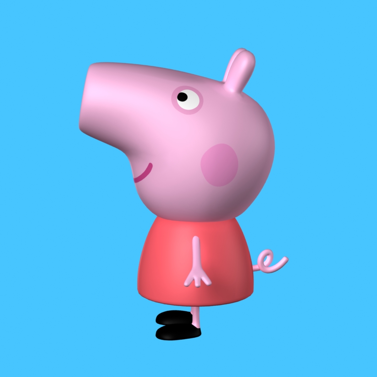 Peppa Pig 3D-Modell - TurboSquid 1109572