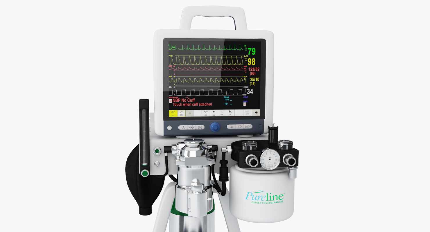 max anesthesia machine pureline