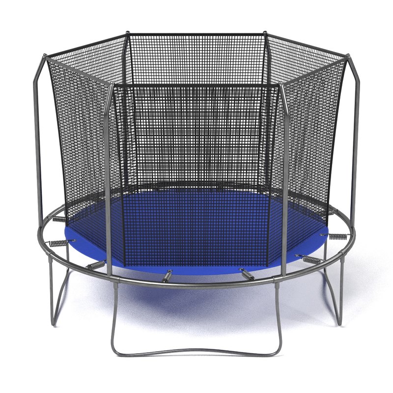 trampoline 3d model