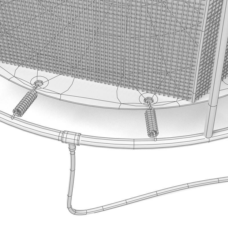 trampoline 3d model