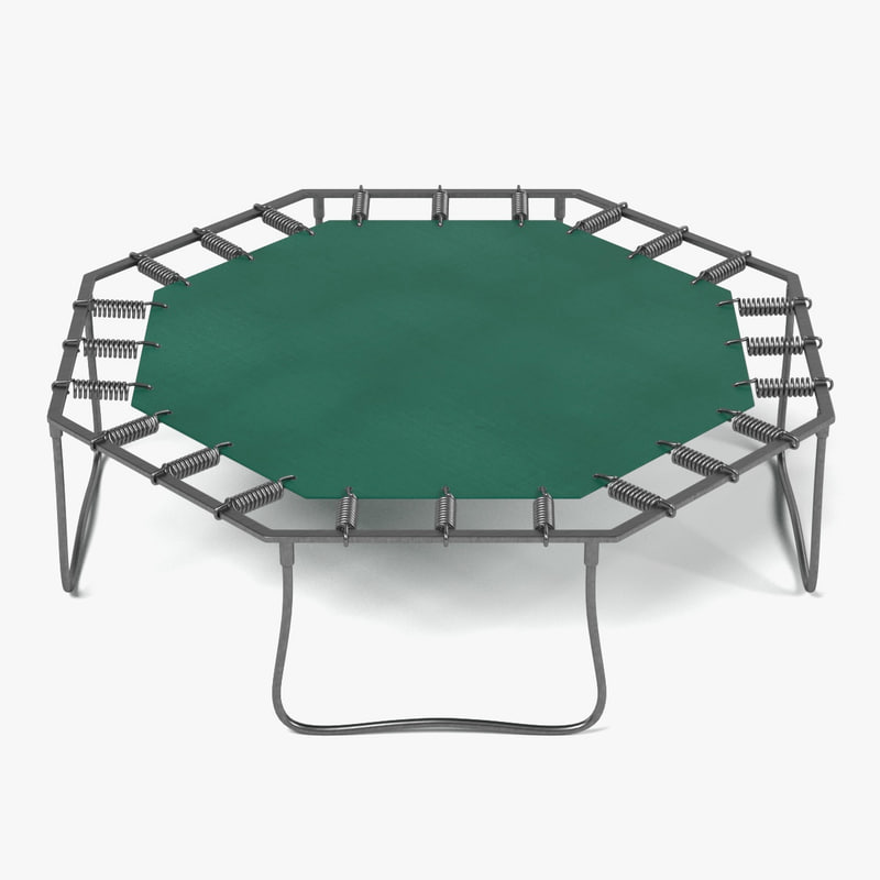 trampoline 3d model