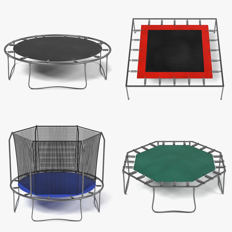 trampolines 3d 3ds