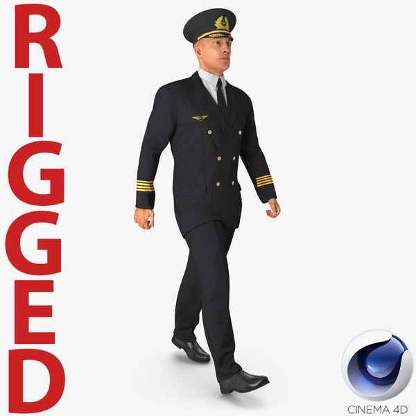 3D Pilot Models | TurboSquid