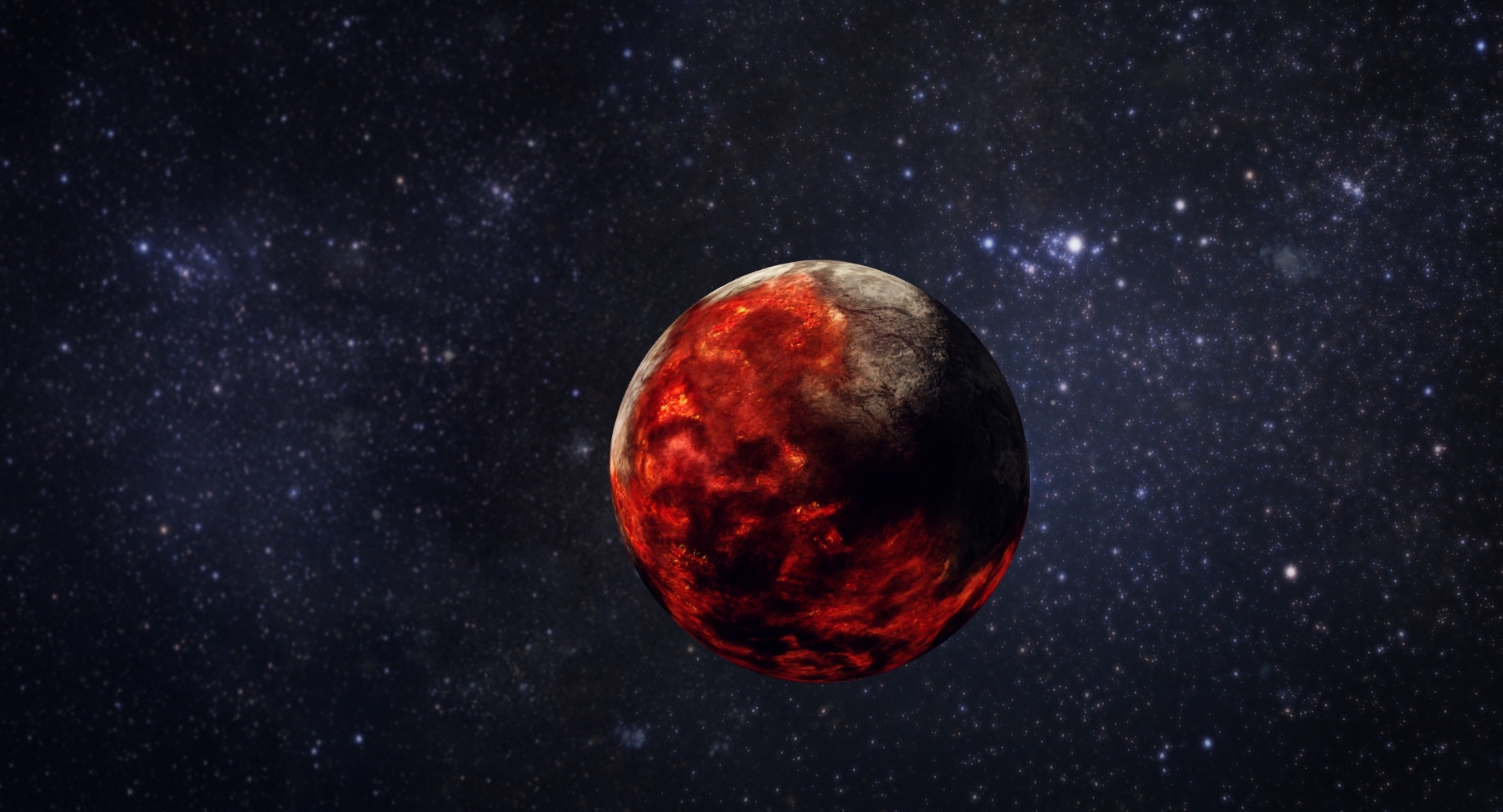 3d model planet 55 cancri e