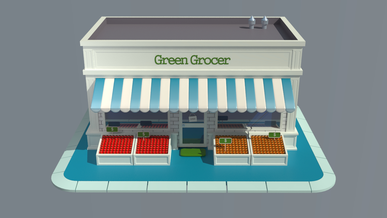 modèle 3D de Magasin 3D V14 - TurboSquid 1110588