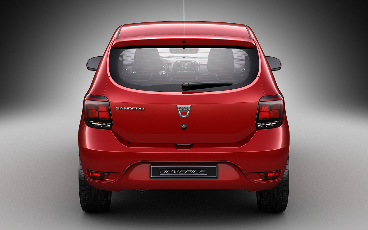 3d model dacia sandero 2017