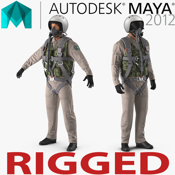 Free 3D Pilot Models | TurboSquid