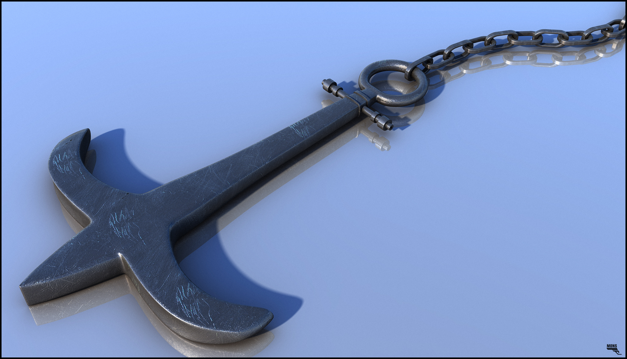 3d anchor model