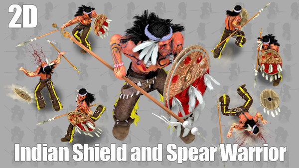 Animation 2d war shield