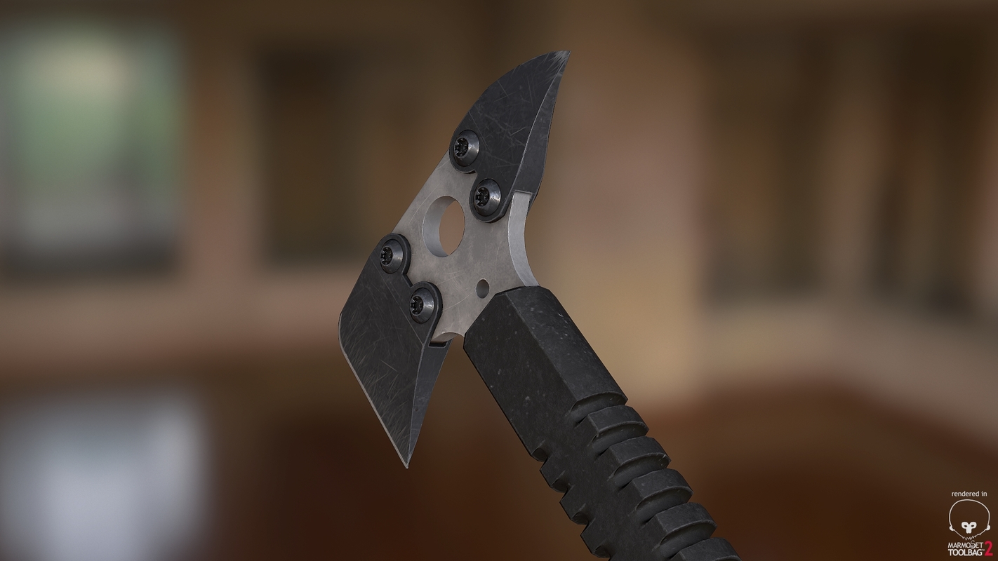 modelo 3d Strider CR Breacher Axe - TurboSquid 1111073