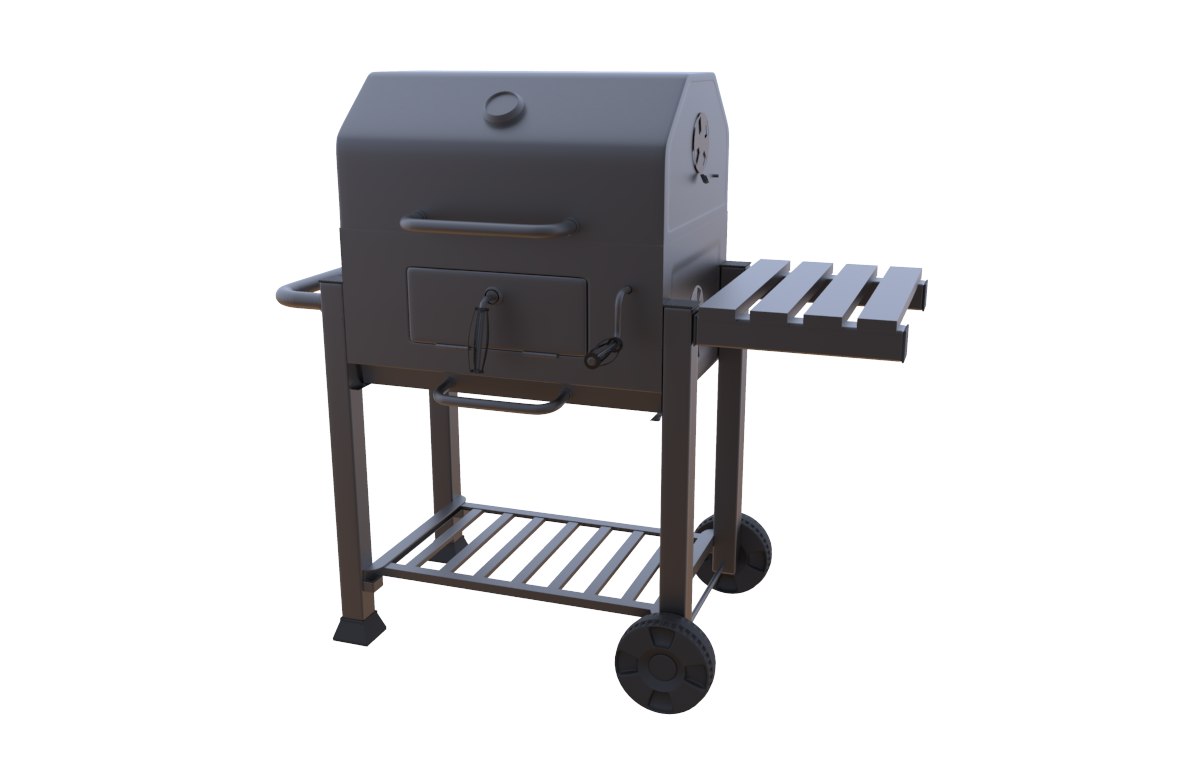 3d model grill
