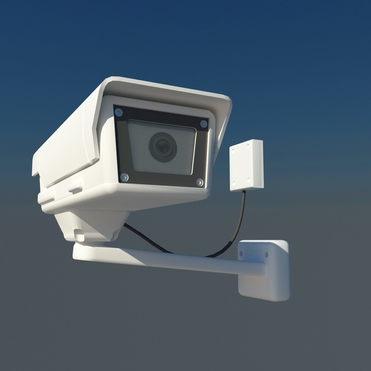 security camera 3d model