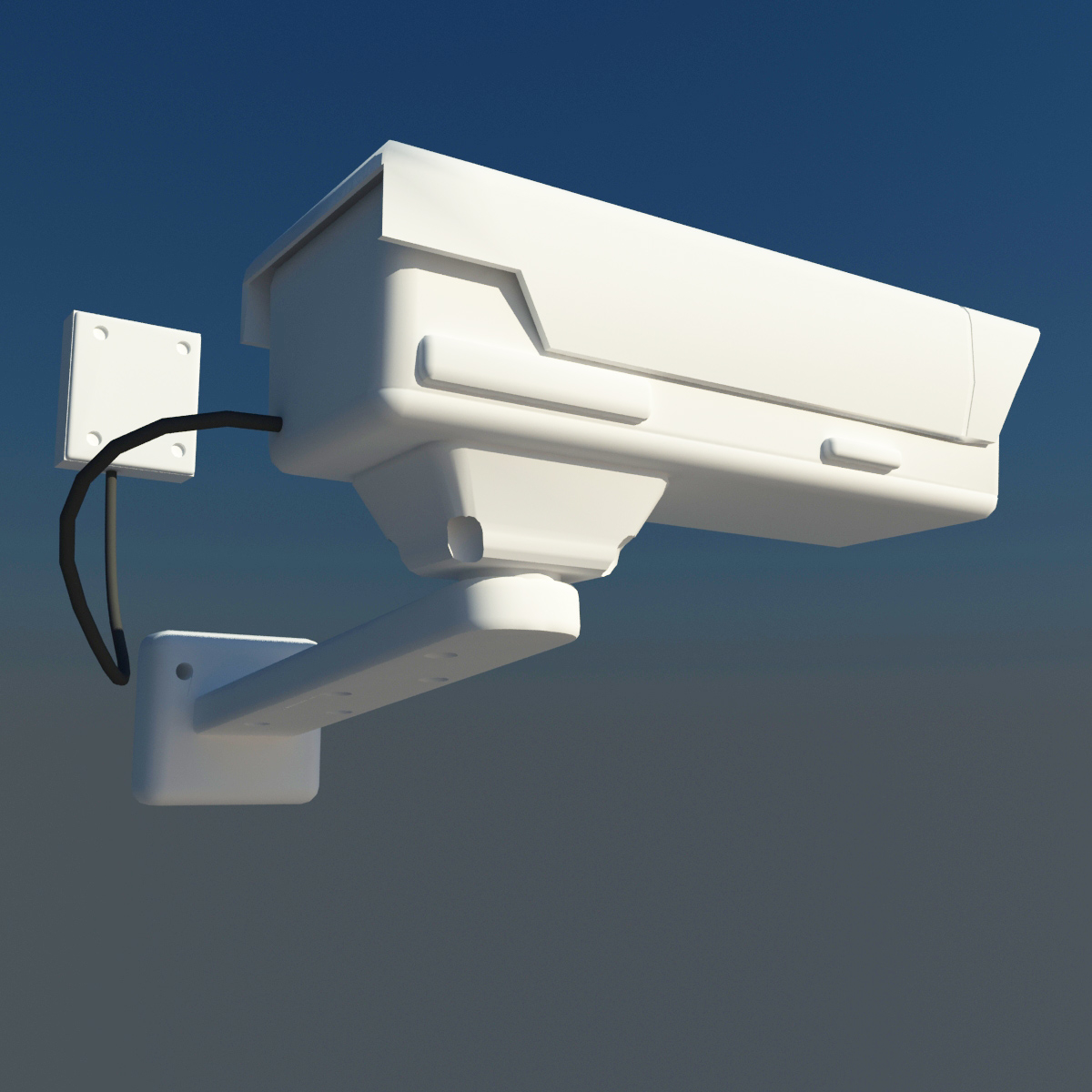 security camera 3d model