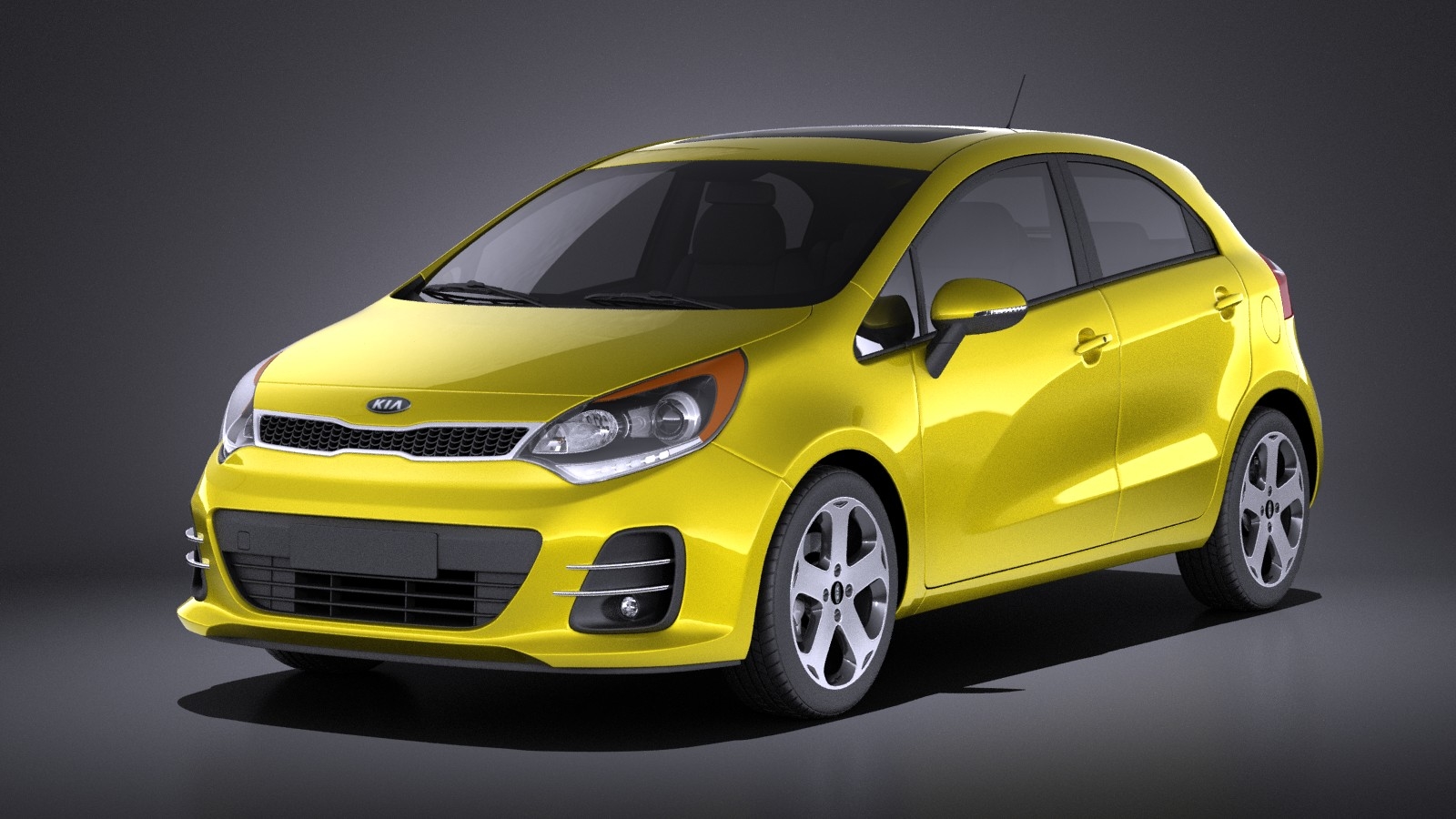 hatchback kia 5-door 3ds