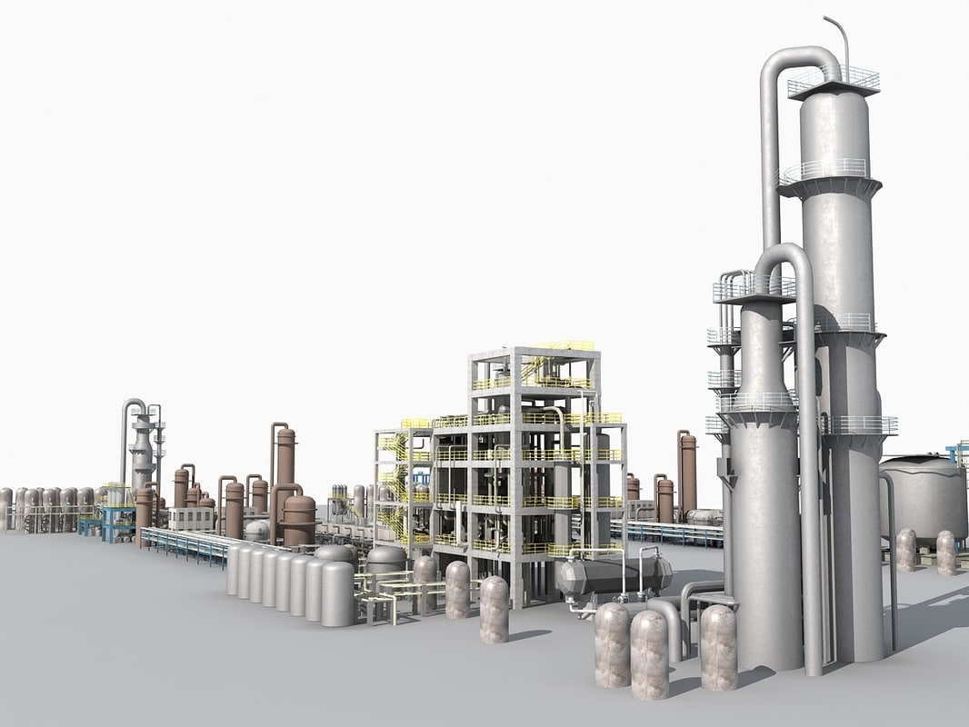 3d plant factory model