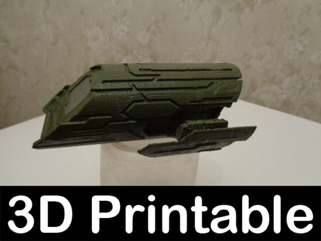 maya 3d-printable kit puddle jumper