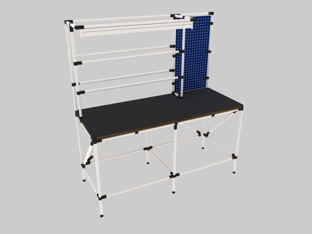 3d model work bench
