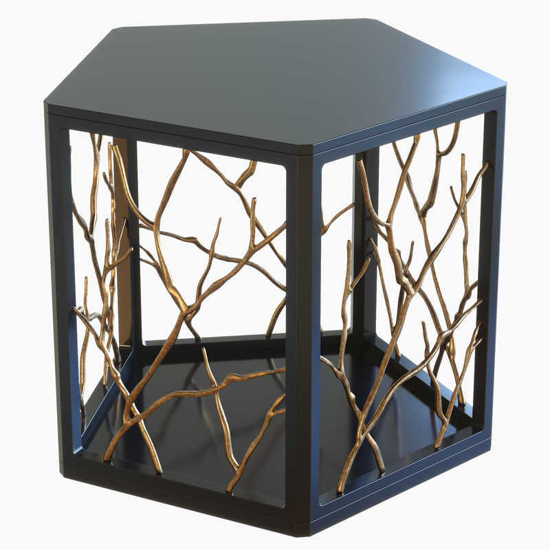 dorada table baker 3d model