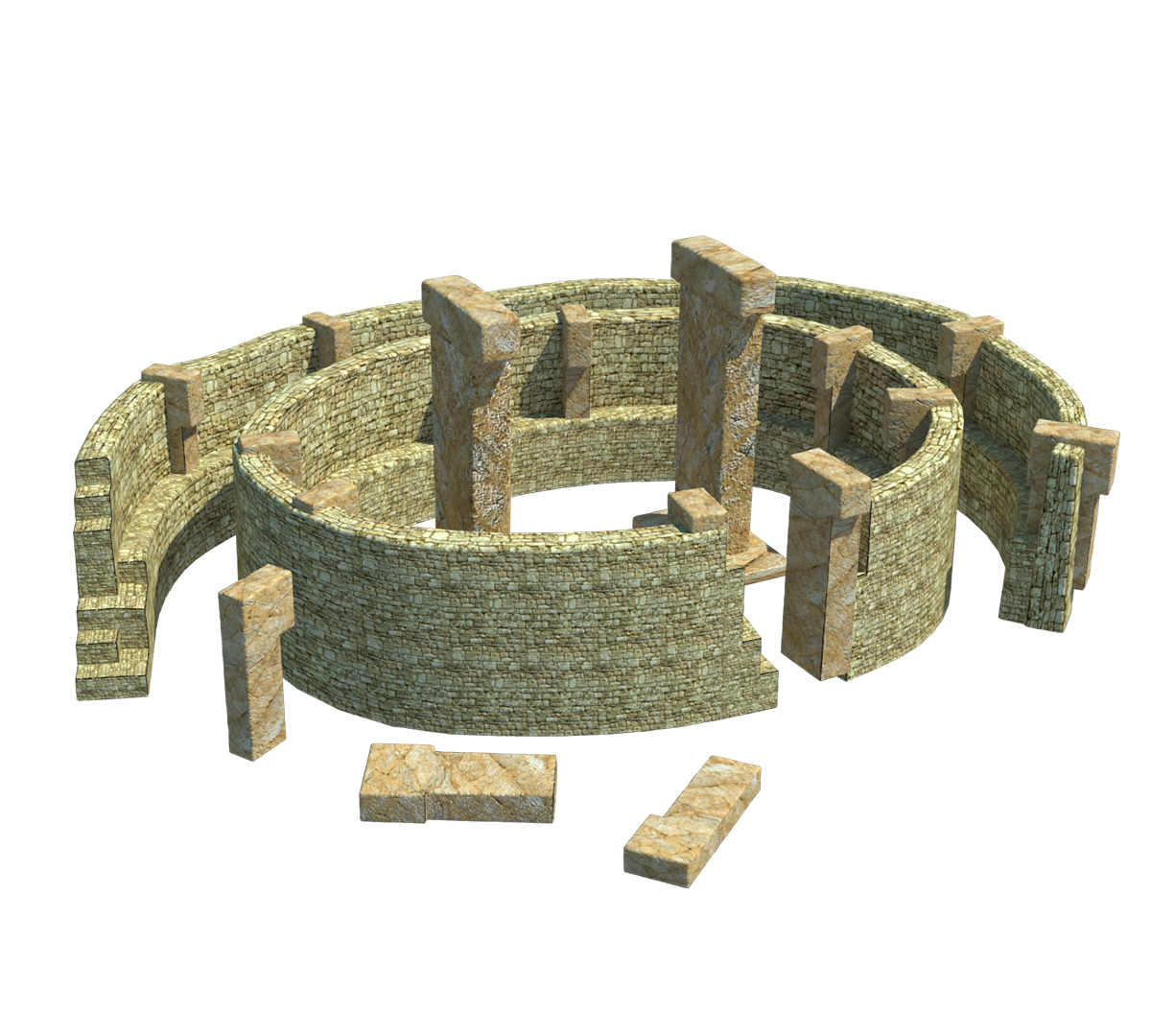 gobekli tepe 3d ma