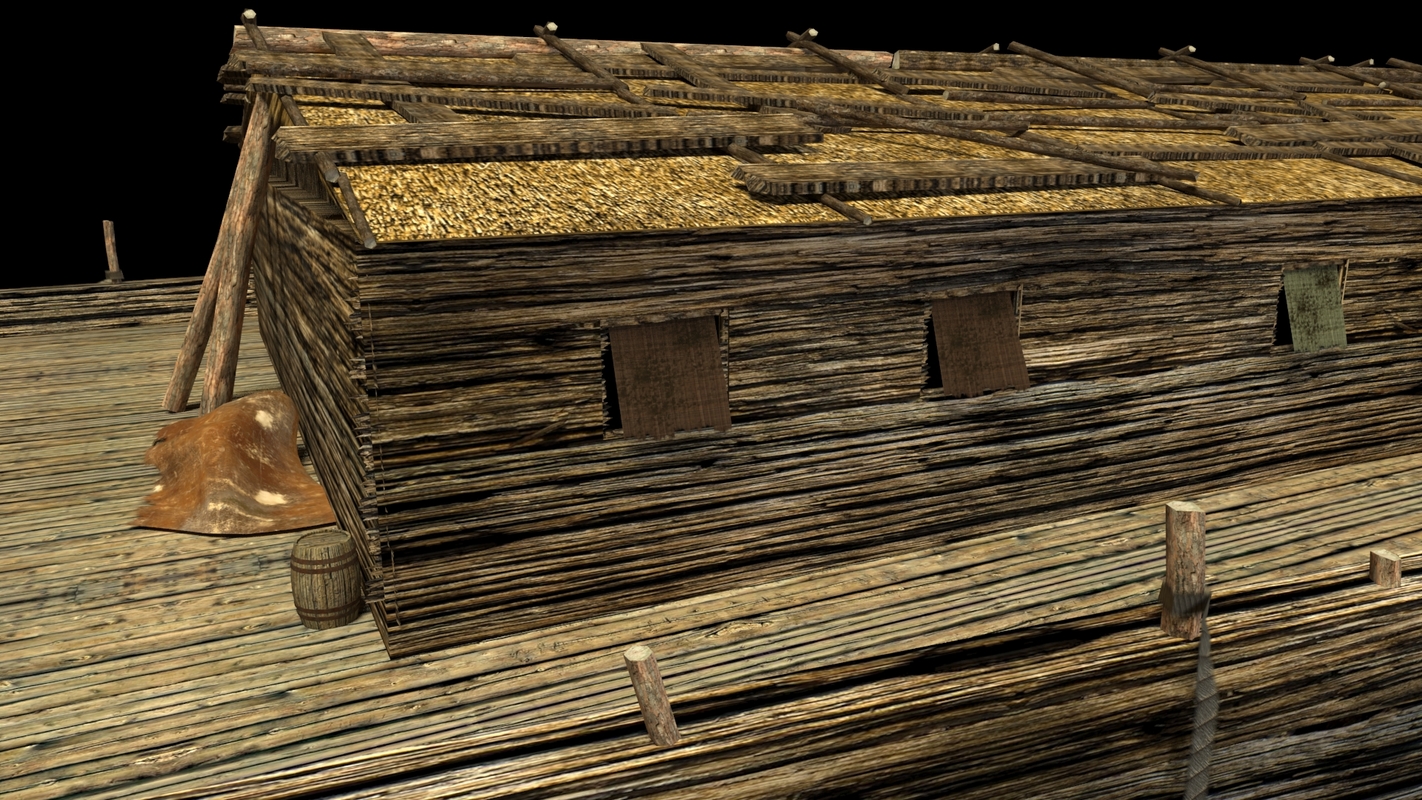 noah ark 3d model