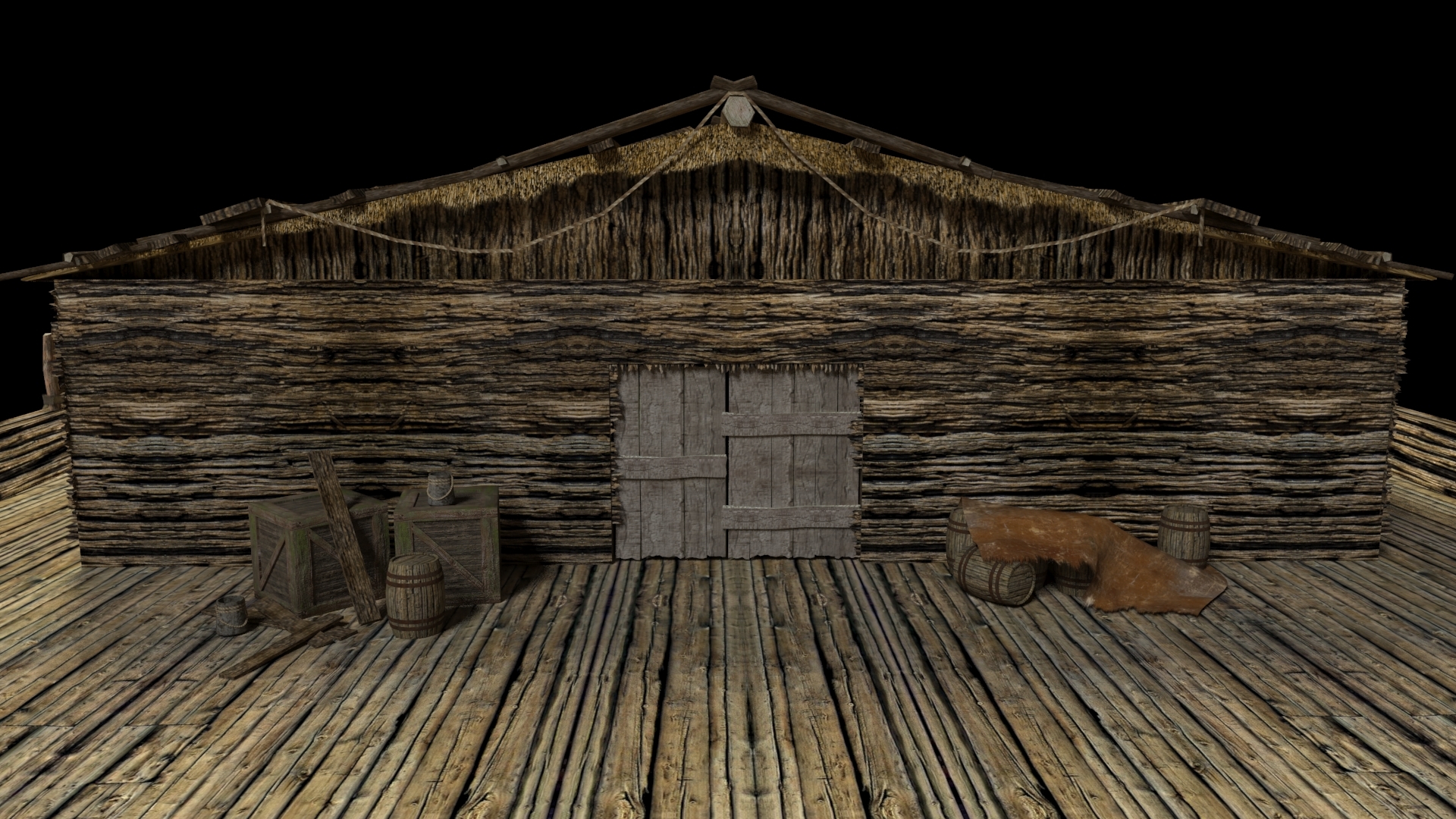 noah ark 3d model
