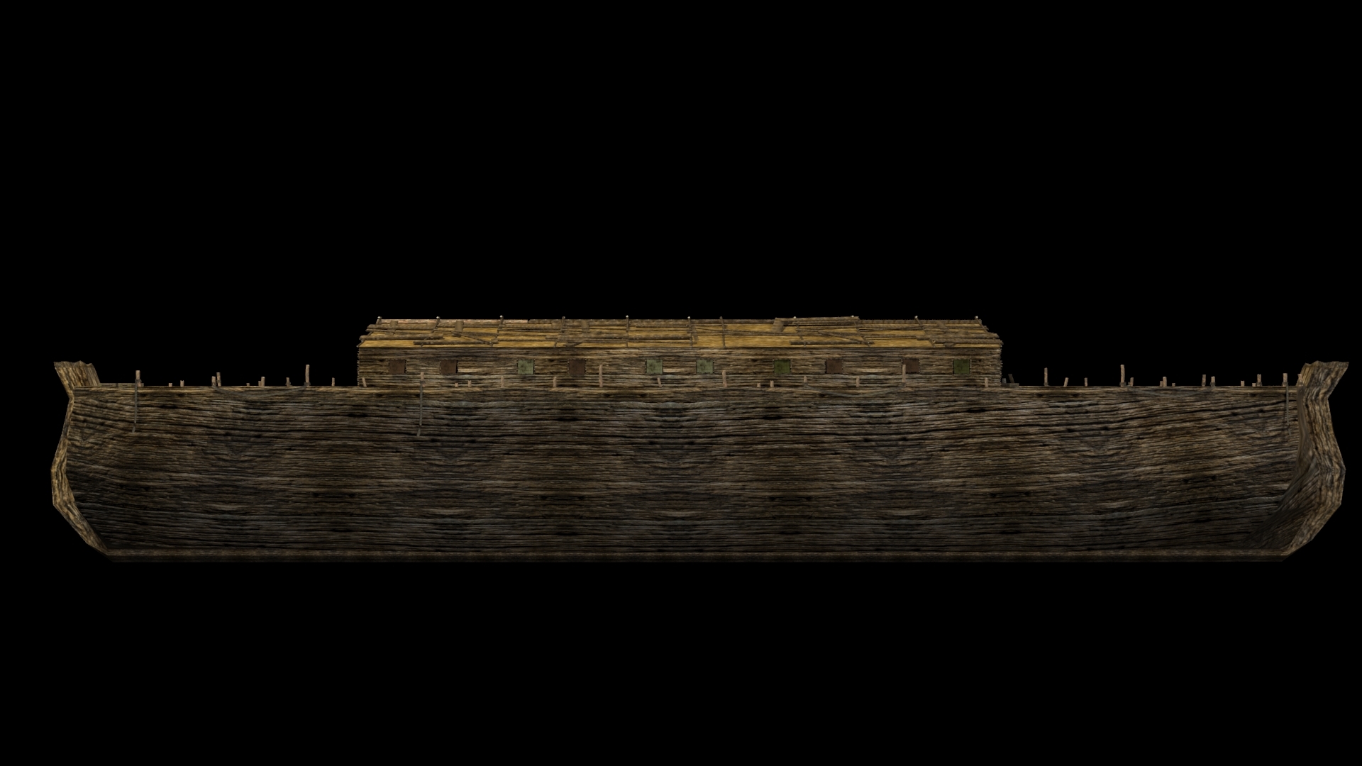 noah ark 3d model